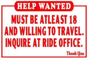 Help Wanted Sign