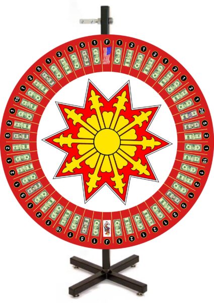 48" Money Prize Wheel